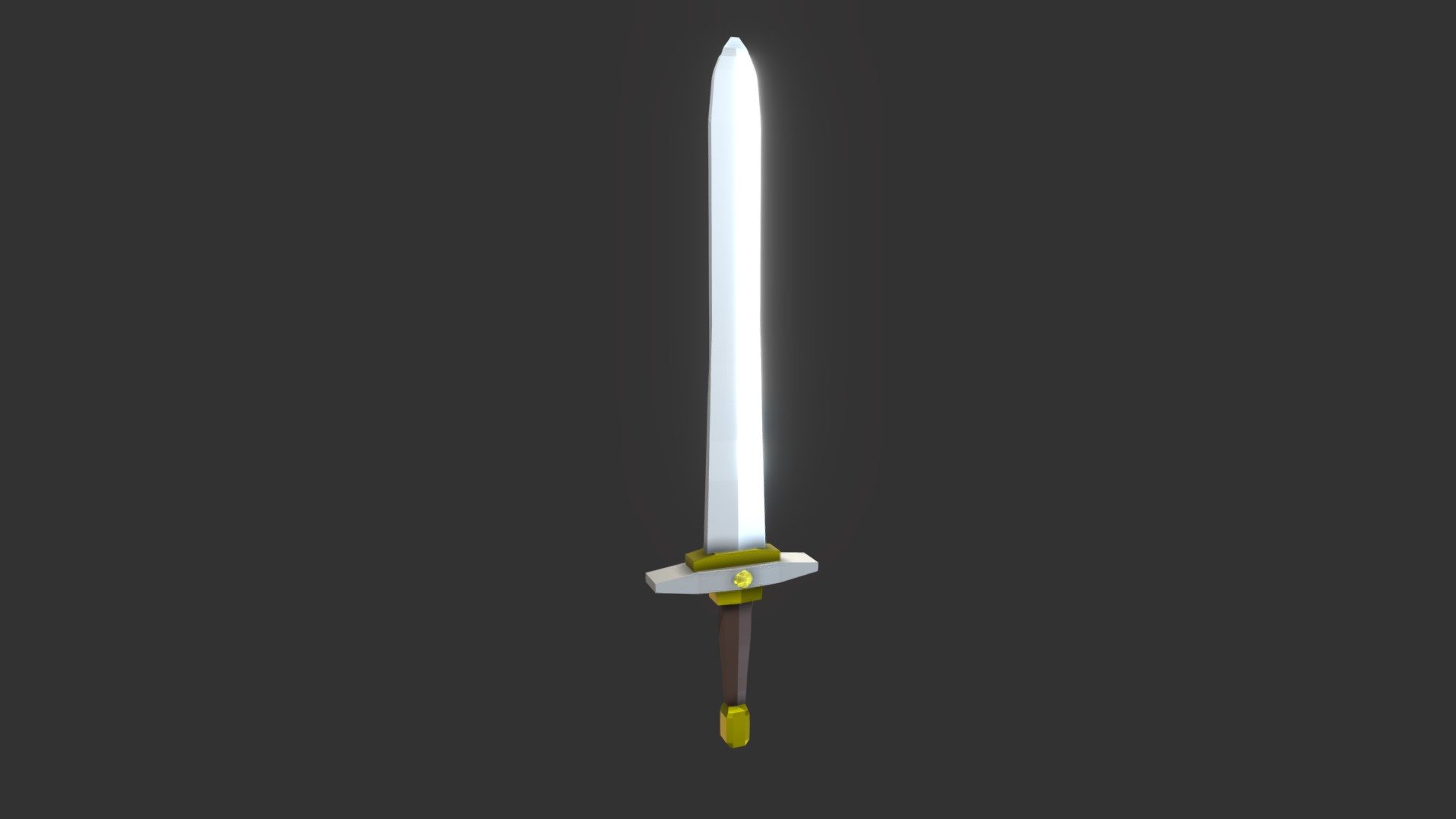 low poly sword - 3D model by GreyZar37 [2c3d4af] - Sketchfab