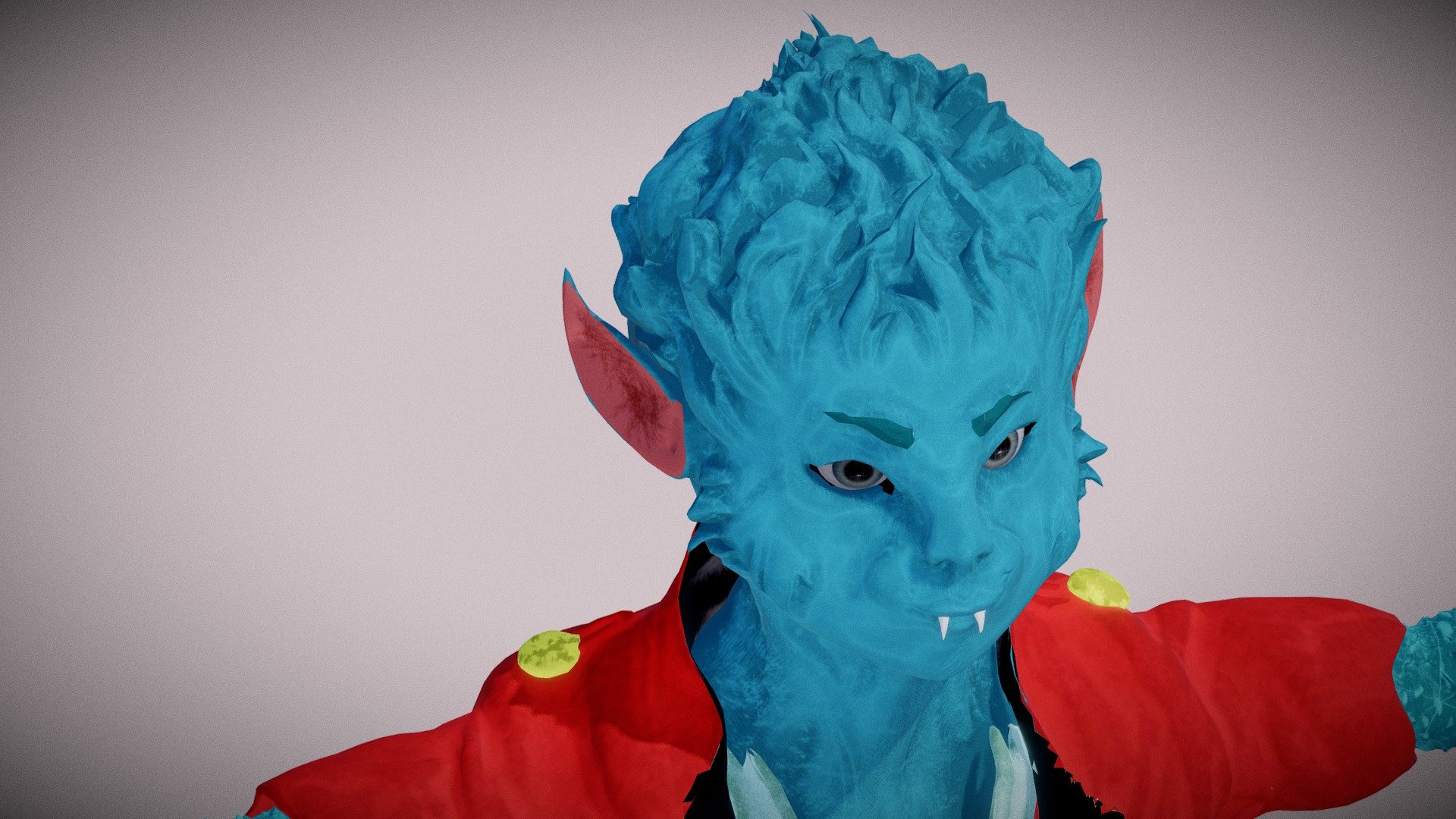 young wolfman - 3D model by newlevel [2c3dc2c] - Sketchfab