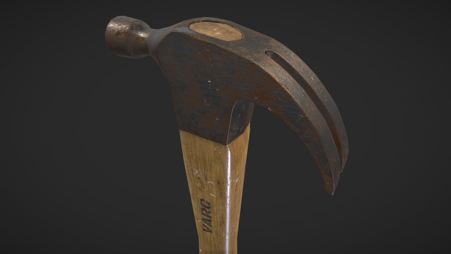 realistic hammer - 3D model by MargeryVerse [2c4054f] - Sketchfab