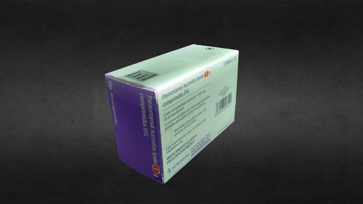 Paracetamol 3D models - Sketchfab