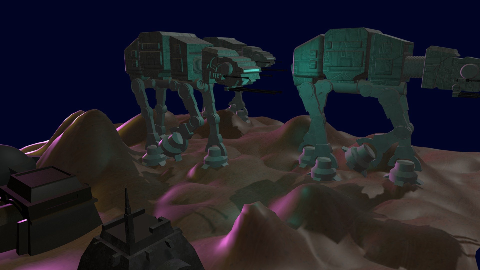 atat - Download Free 3D model by Hugo Armando Villadiego A ...