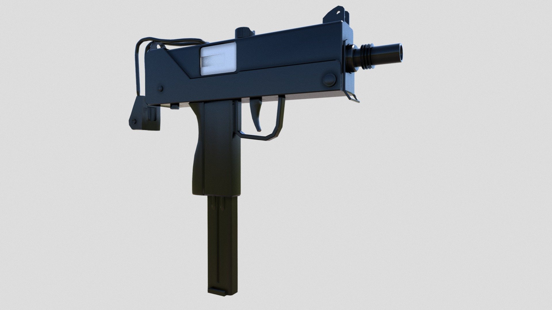 MAC 10 - Download Free 3D model by Theo (@theohan) [2c4335a] - Sketchfab