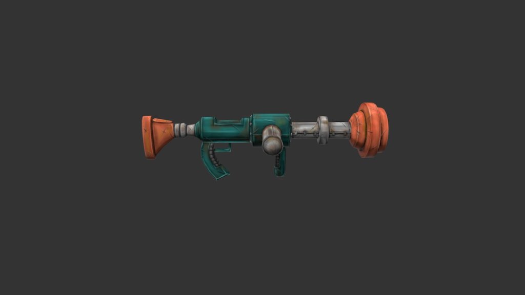 Boup gun - 3D model by risuchan [2c43d0d] - Sketchfab