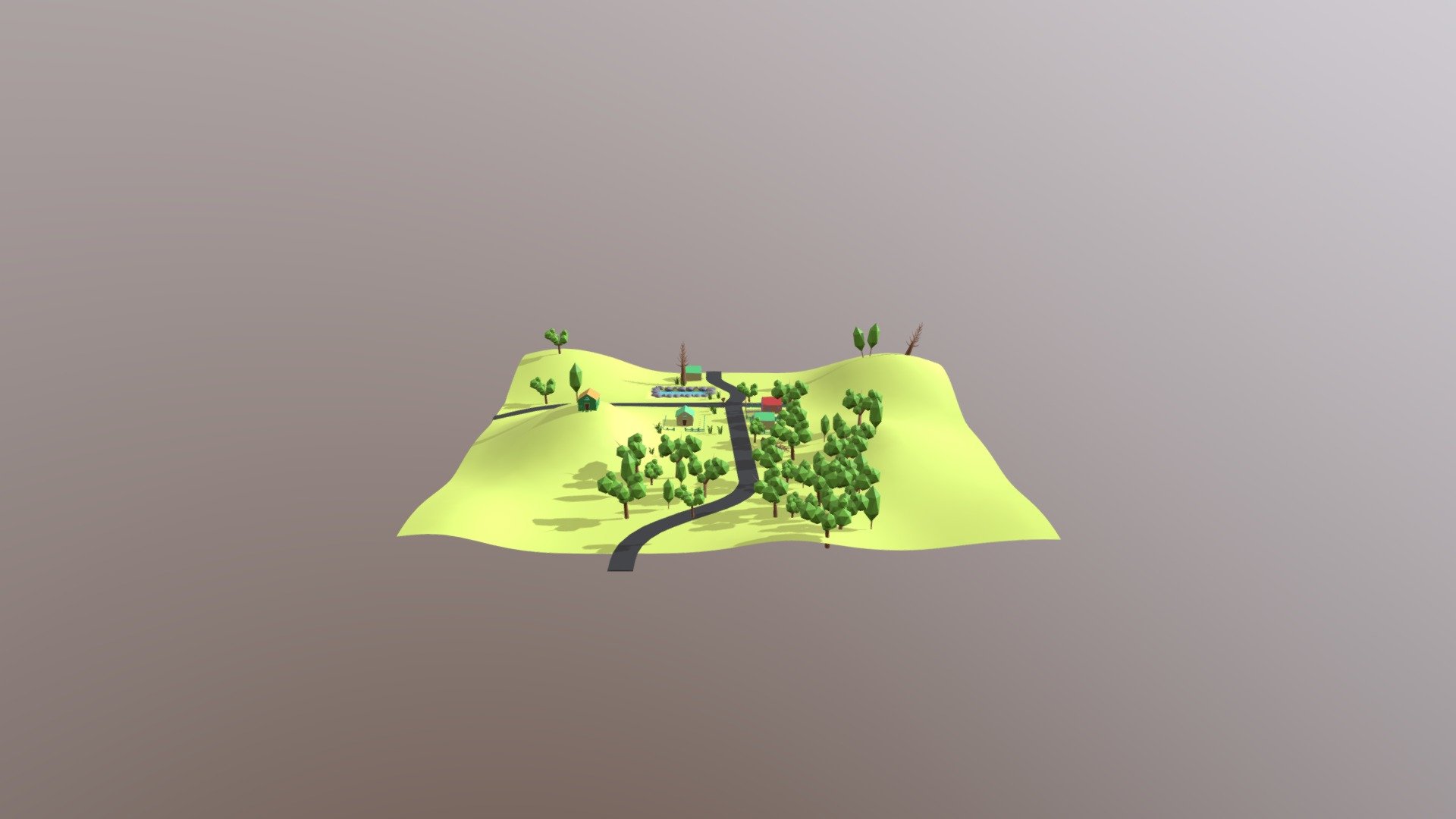Cartoon Land - 3D model by dmjuanes [2c4729d] - Sketchfab