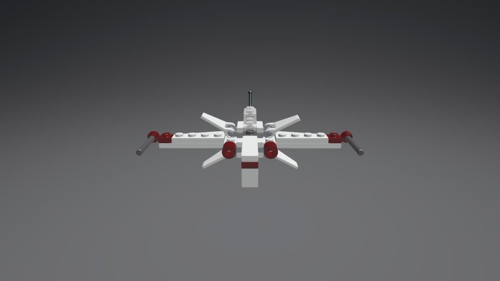 Lego Star Wars 6967 ARC-170 Starfighter - 3D model by kambur [2c49132 ...
