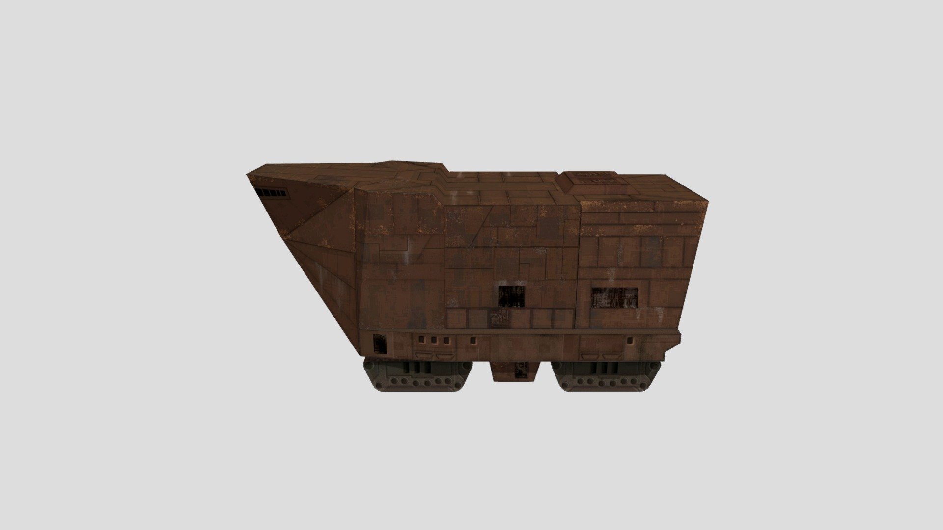 sandcrawler - 3D model by christydaly [2c49e8c] - Sketchfab