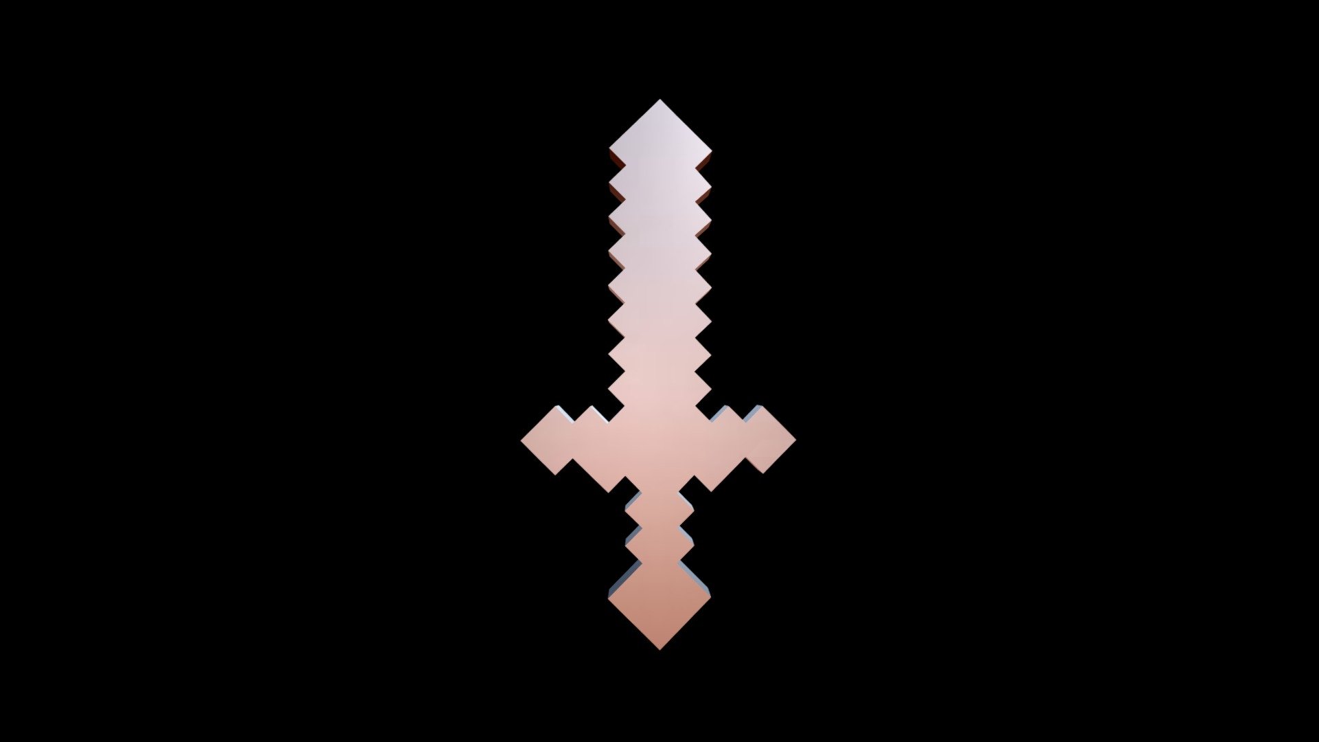 diamond-minecraft-sword - 3D model by moleys2008 [2c4a430] - Sketchfab