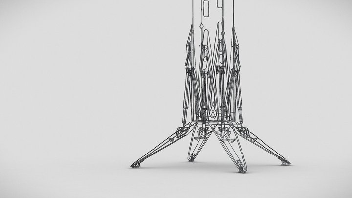 Spacex 3D models - Sketchfab