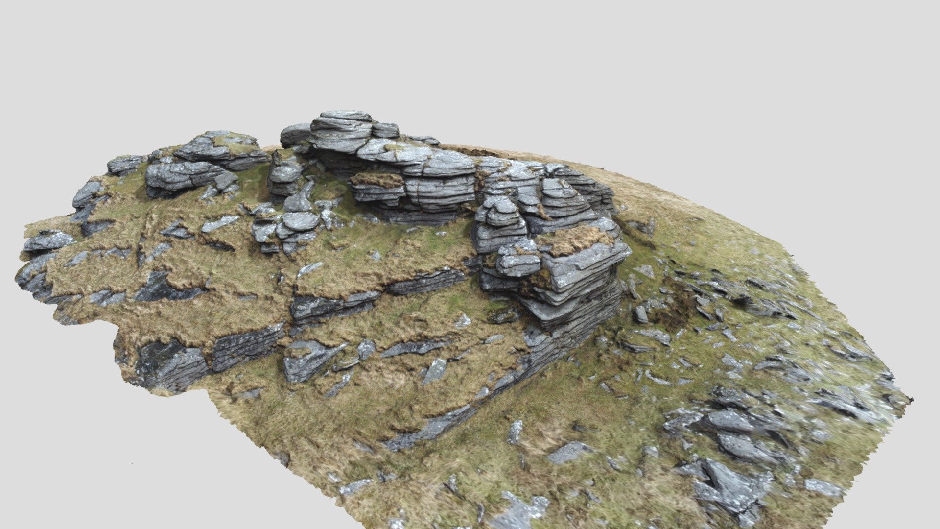 Dartmoor Black Tor - 3D model by rossoe [2c4a8b2] - Sketchfab