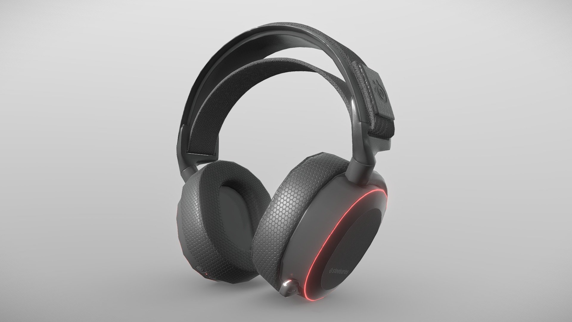 Steelseries Arctis Pro - 3D model by jakuza [2c4b96e] - Sketchfab