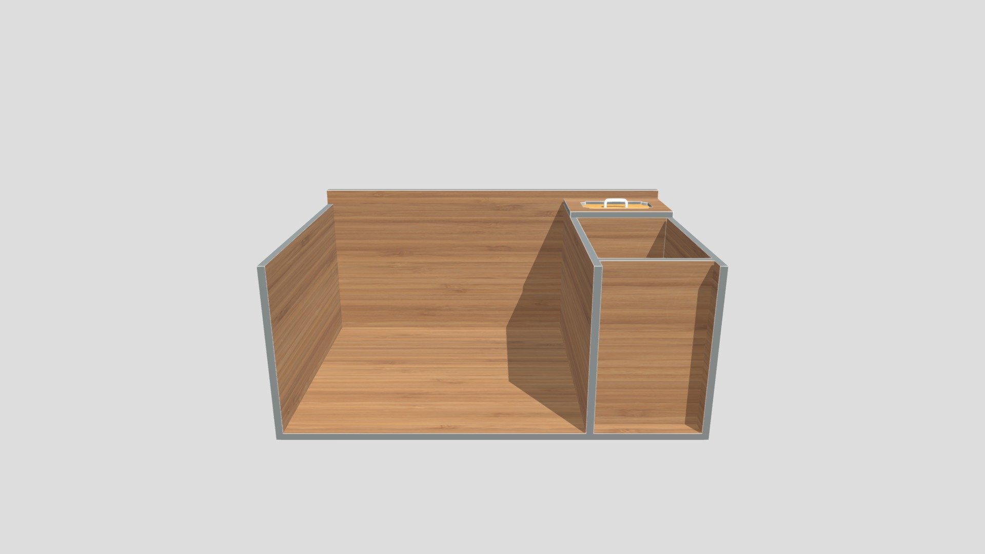 Modern Computer table - 3D model by jevtovicjanko [2c4c799] - Sketchfab