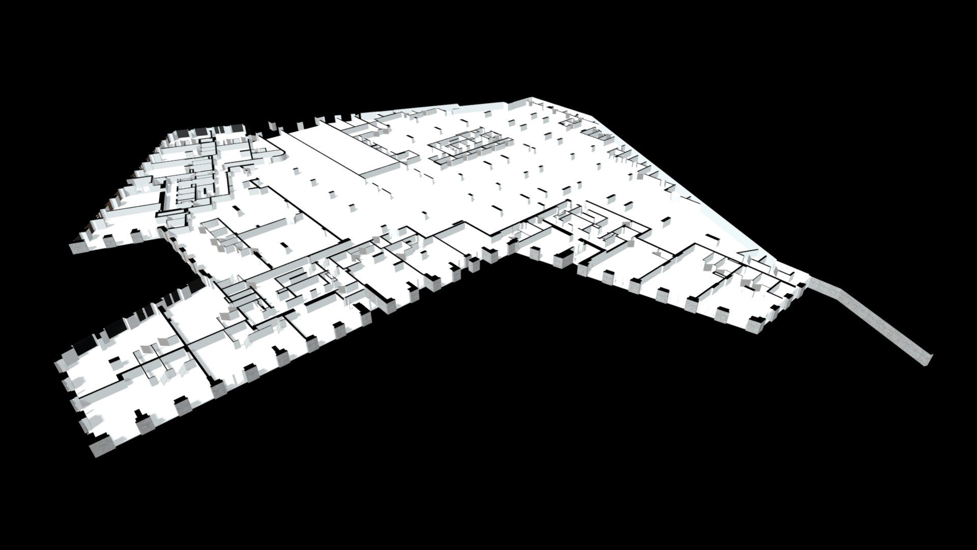 BUILDINGs A-D CUT - 3D model by a r t v i z l a b (@modelim) [2c4cff8 ...