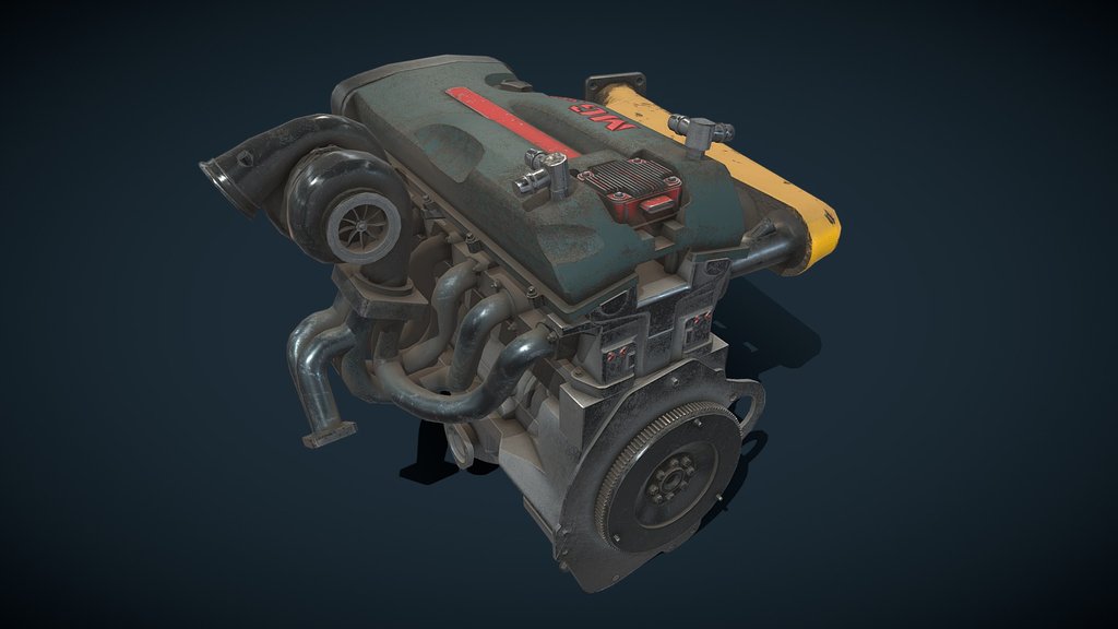 engine - A 3D model collection by vecarz (@heynic) - Sketchfab