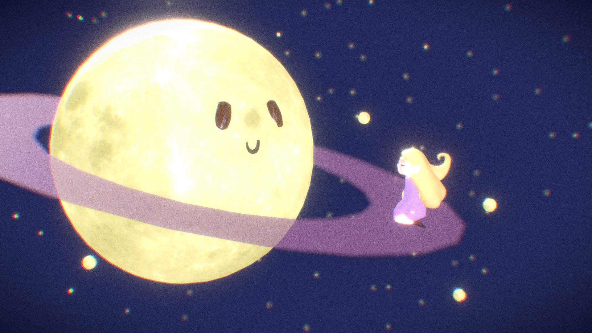 Mr Moon - 3D model by marlopoly [2c4f1a3] - Sketchfab