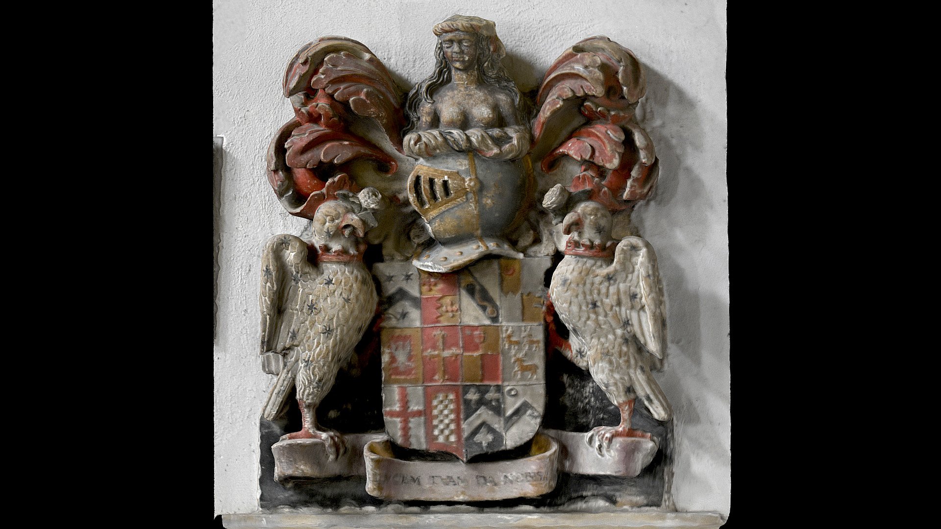 3rd Lord Mordaunt crest, Turvey - 3D model by squeakingcat [2c4f558 ...