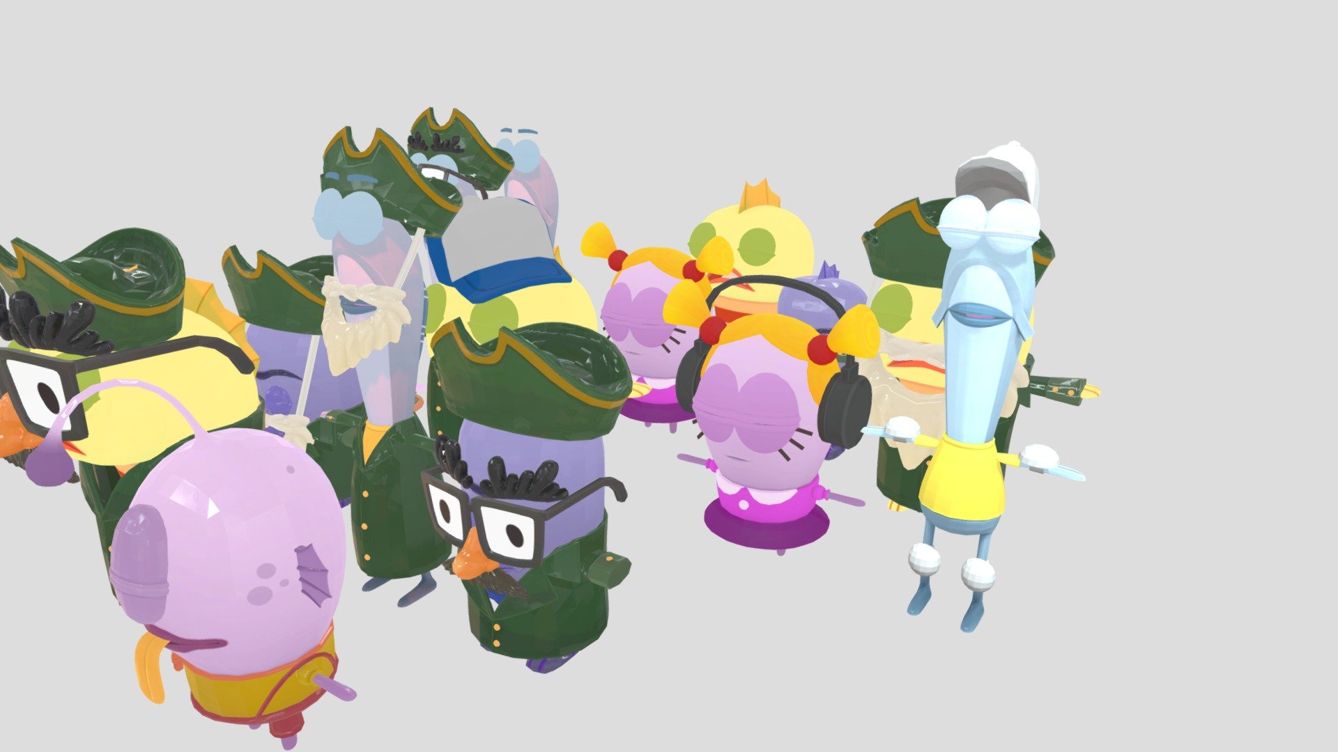 All Kids the cosmic shake - Download Free 3D model by alex.andain.777 ...