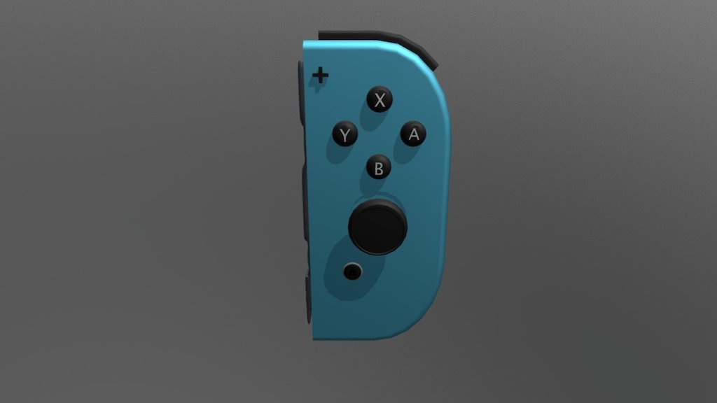 Blue Joy-Con - 3D model by Krisbenj [2c50f73] - Sketchfab