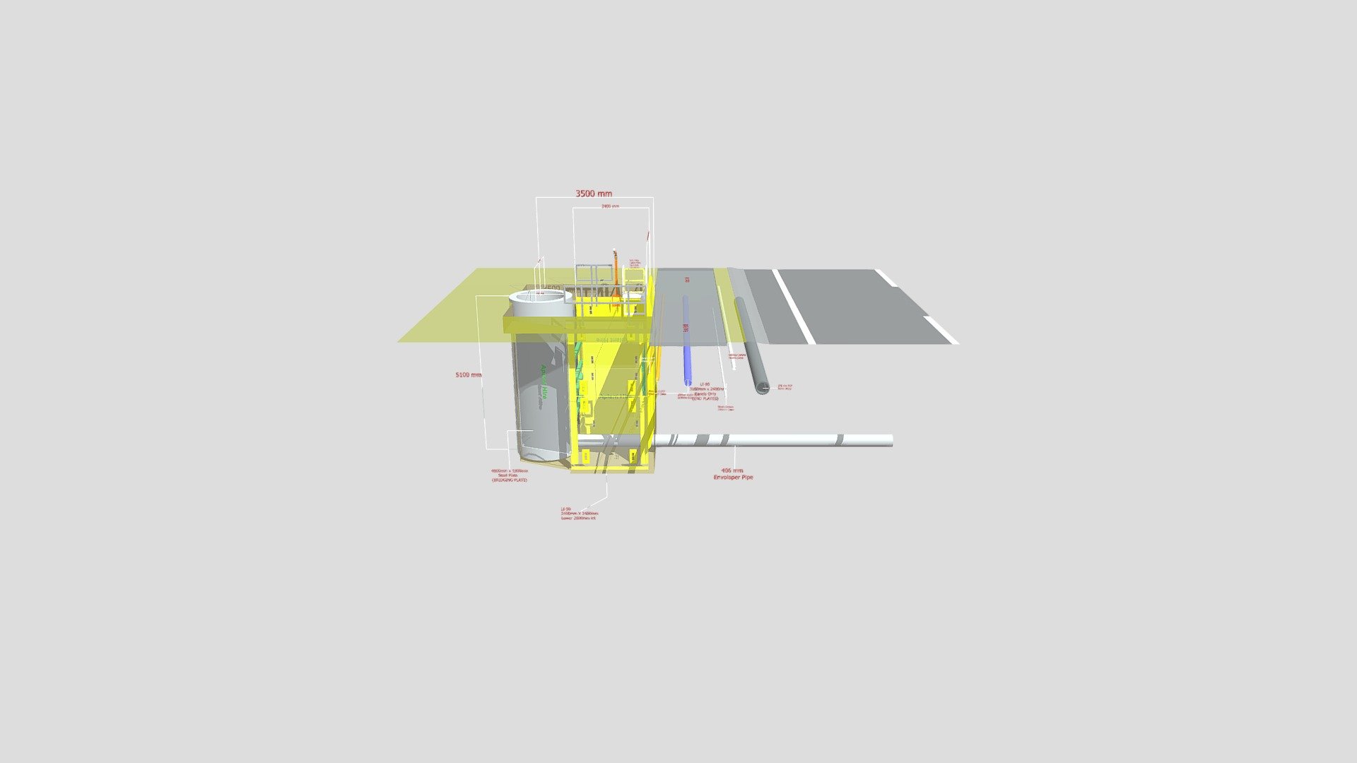 Creek Rd Coomera Underbore Exit Pit Live Model - 3D model by Aplant ...