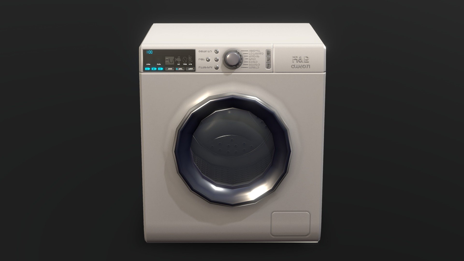 Basic Washing Machine The Sims 4 3D Model By Alex littledica