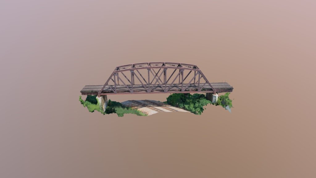Railroad Bridge - 3D model by EG (@droneovermilwaukee) [2c53ba2 ...