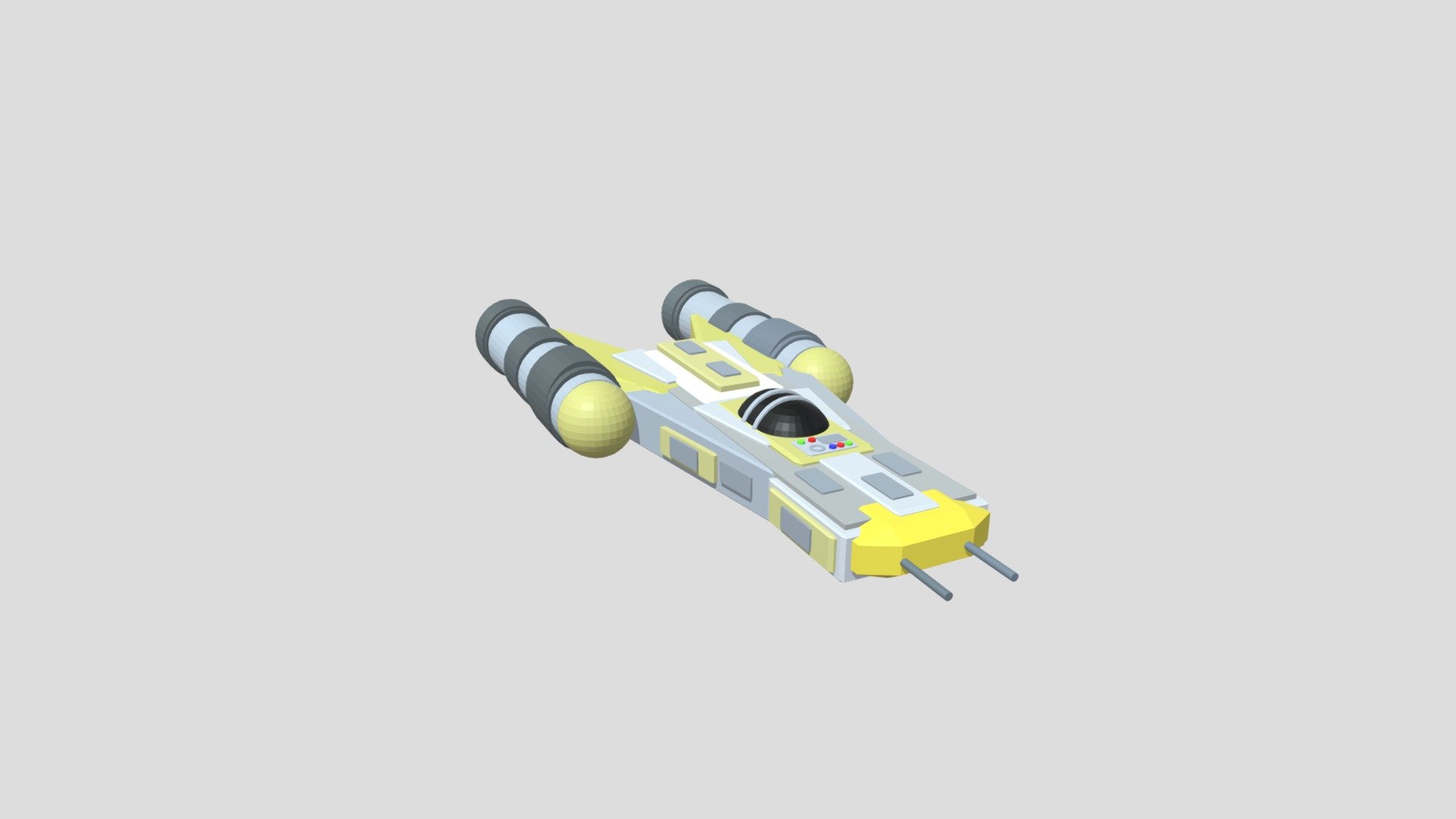 Y-Wing Design Star Wars - Download Free 3D model by wjf.jansen2007 ...
