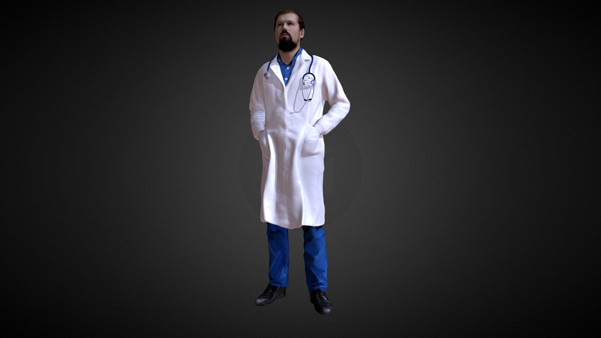 3D Scan Man Doctor 023 - Buy Royalty Free 3D model by bonboniere3d ...