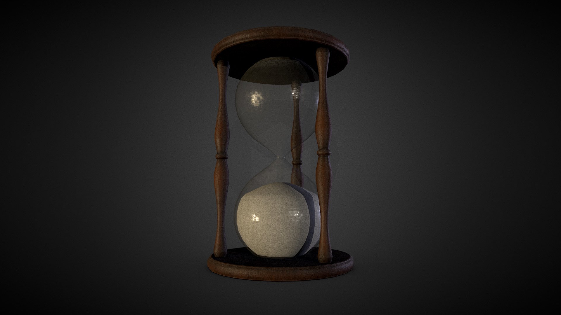 Hourglass - 3D model by Tom Willcox (@tomwillcox) [2c554c6] - Sketchfab
