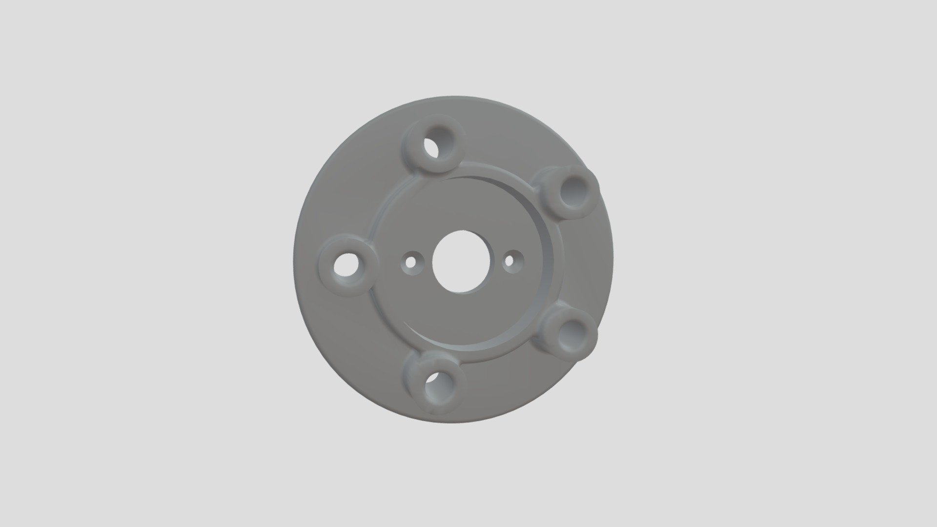 Metal piece - 3D model by ferrara [2c5711c] - Sketchfab