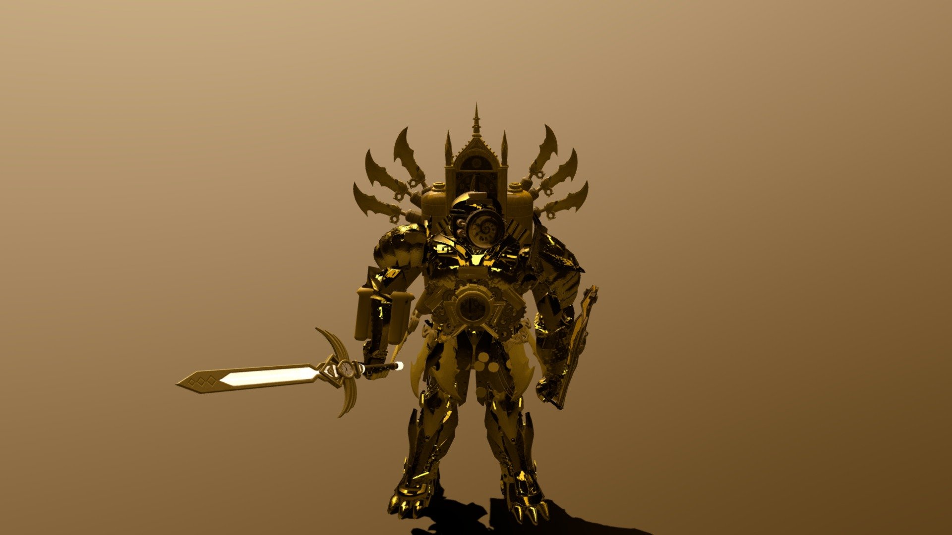 Upgraded Titan Clockman by @jared2024_ - Download Free 3D model by Cyan ...