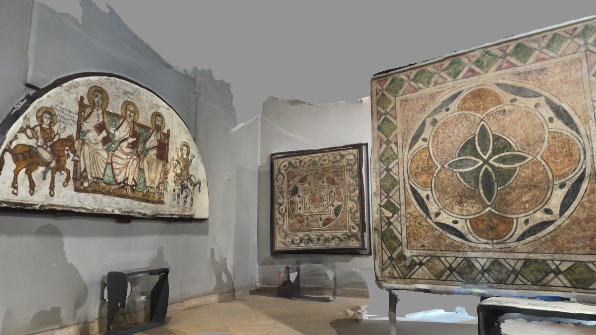 Coptic architectures in The Coptic Museum - Download Free 3D model by ...
