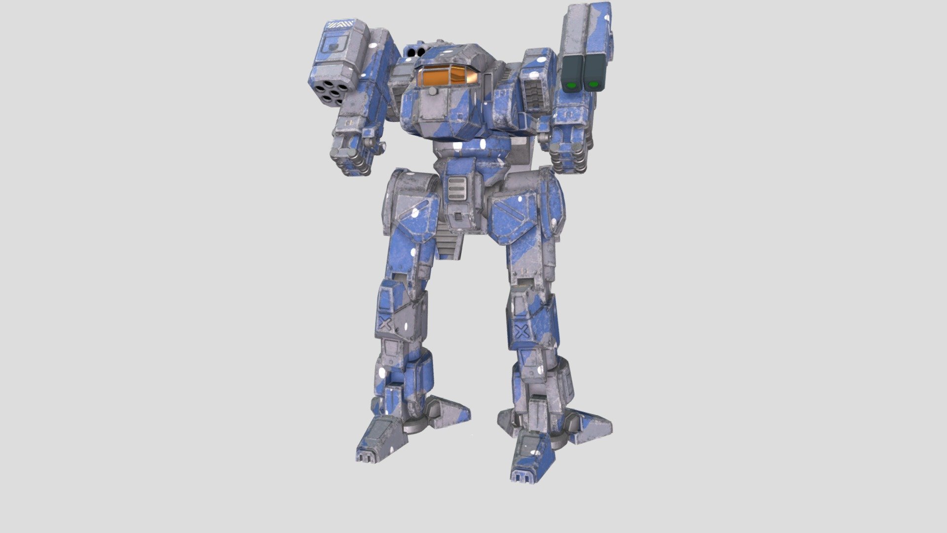 Fire Moth Omni Mech - 3D model by KodiakJorgensson [2c5d720] - Sketchfab