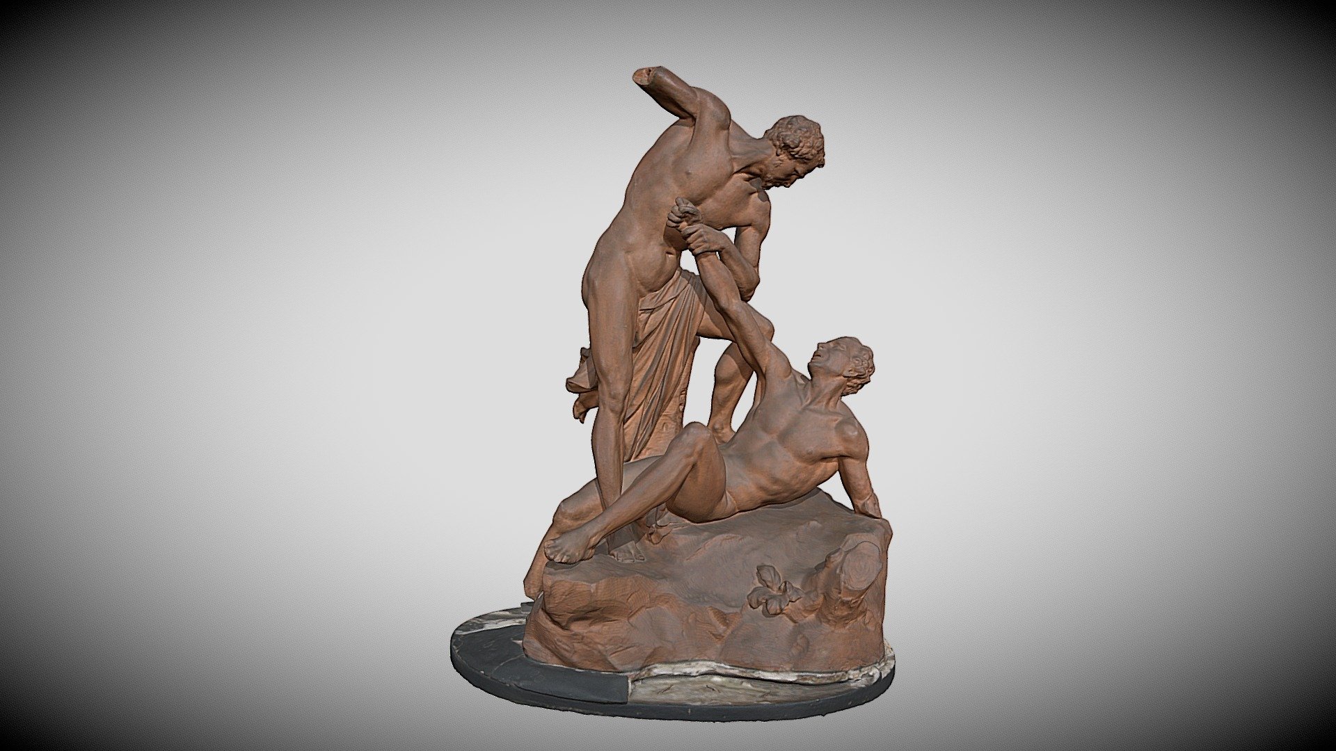 Caïn doodt Abel - Download Free 3D model by meemoo, Flemish institute ...