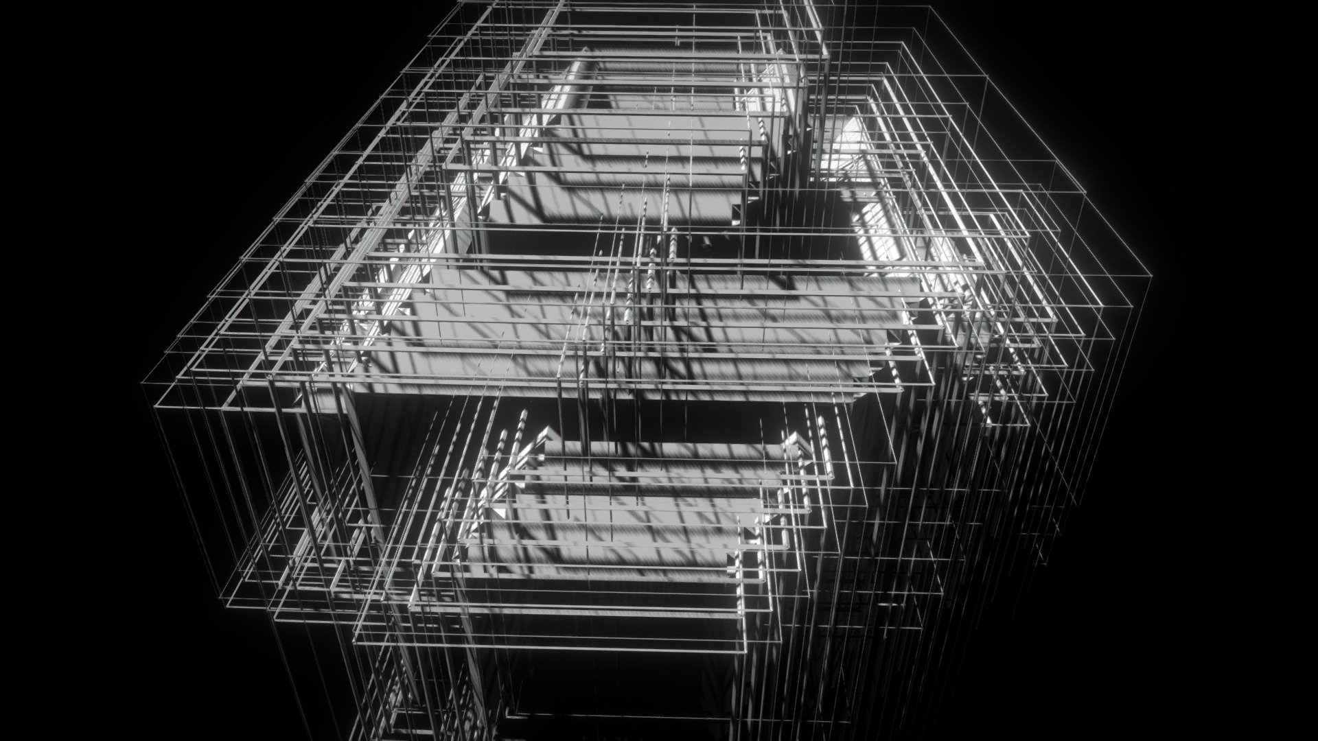 Generated Staircube - 3D model by sy-kim [2c5ea8e] - Sketchfab