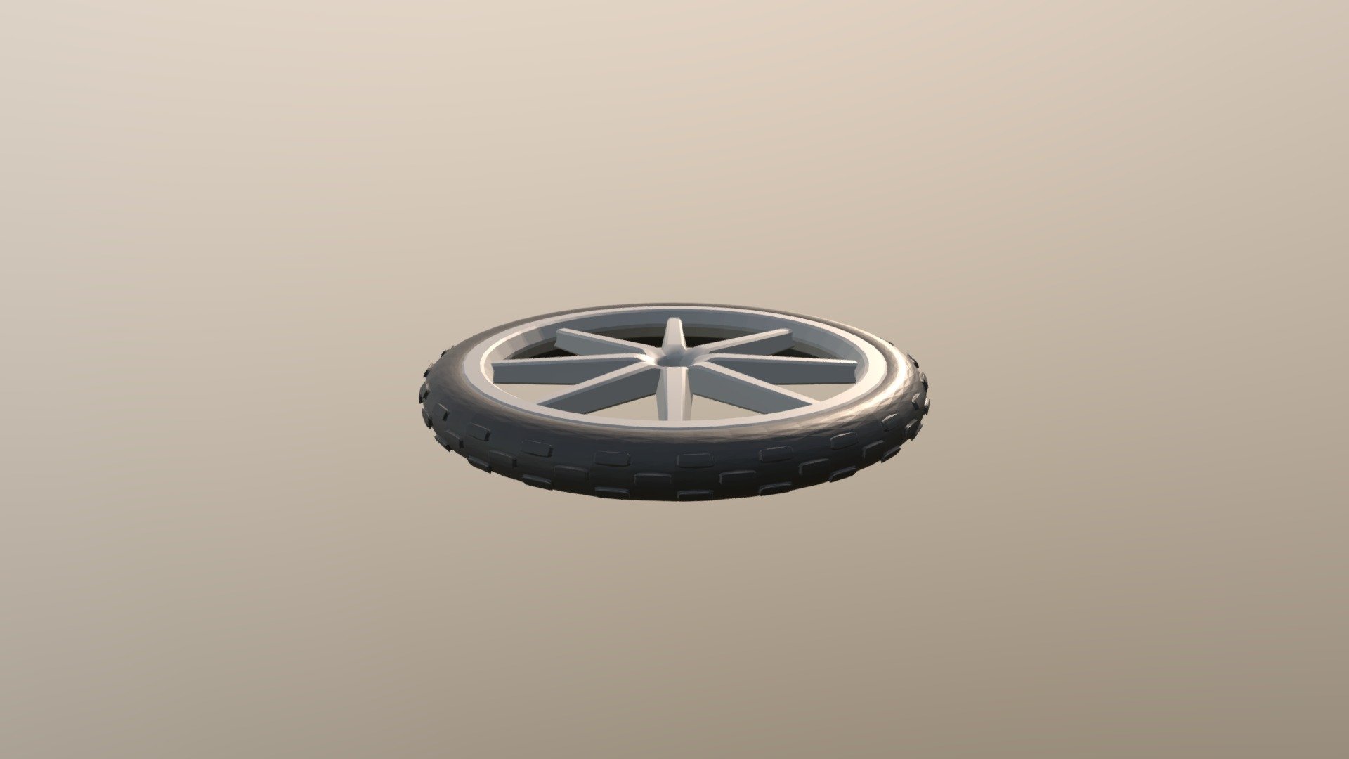 Exercise: Modeling a Wheel - 3D model by prwilliams [2c6145c] - Sketchfab
