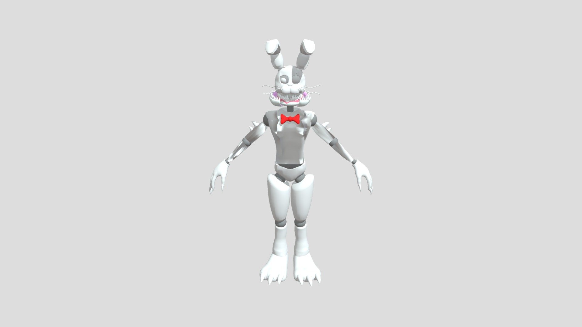 STYLIZED Twisted Bonnie Fbx version - Download Free 3D model by ...