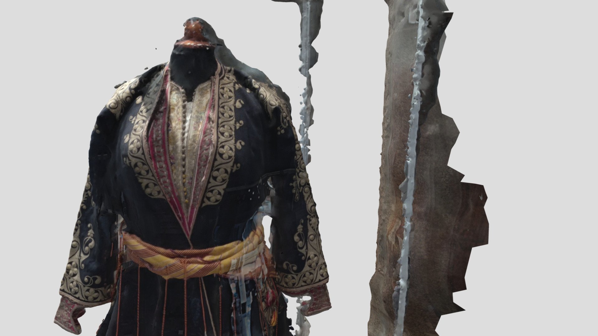 Female Minor Asia Greek traditional dress - 3D model by pelagia19 ...