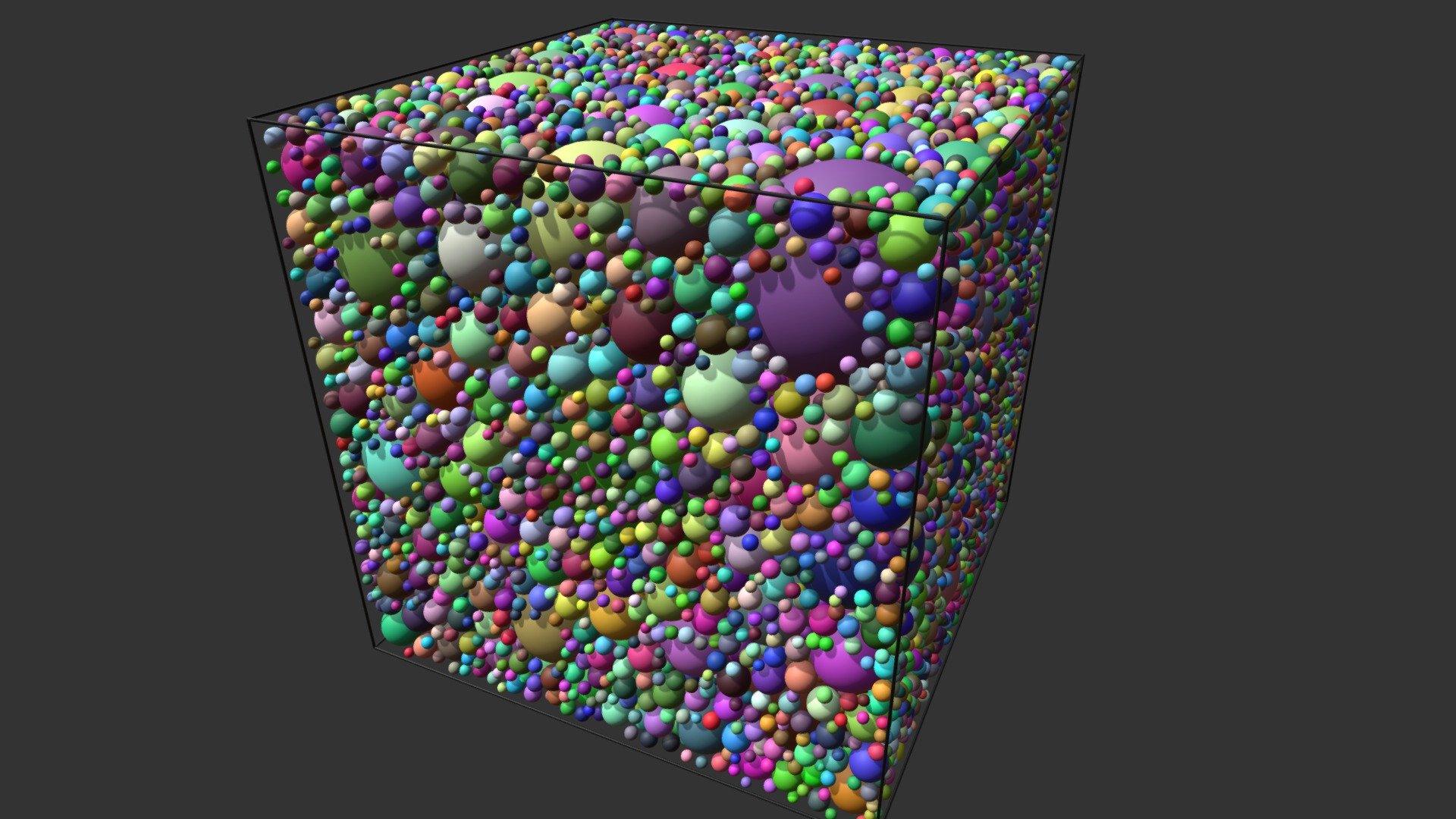 Packed spheres - Buy Royalty Free 3D model by Paul Bourke (@pbourke ...