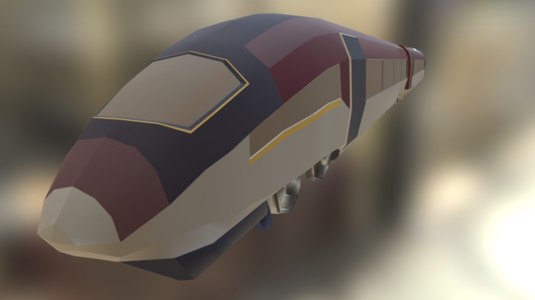 Bullet Train - 3D model by poochiers [2c67807] - Sketchfab