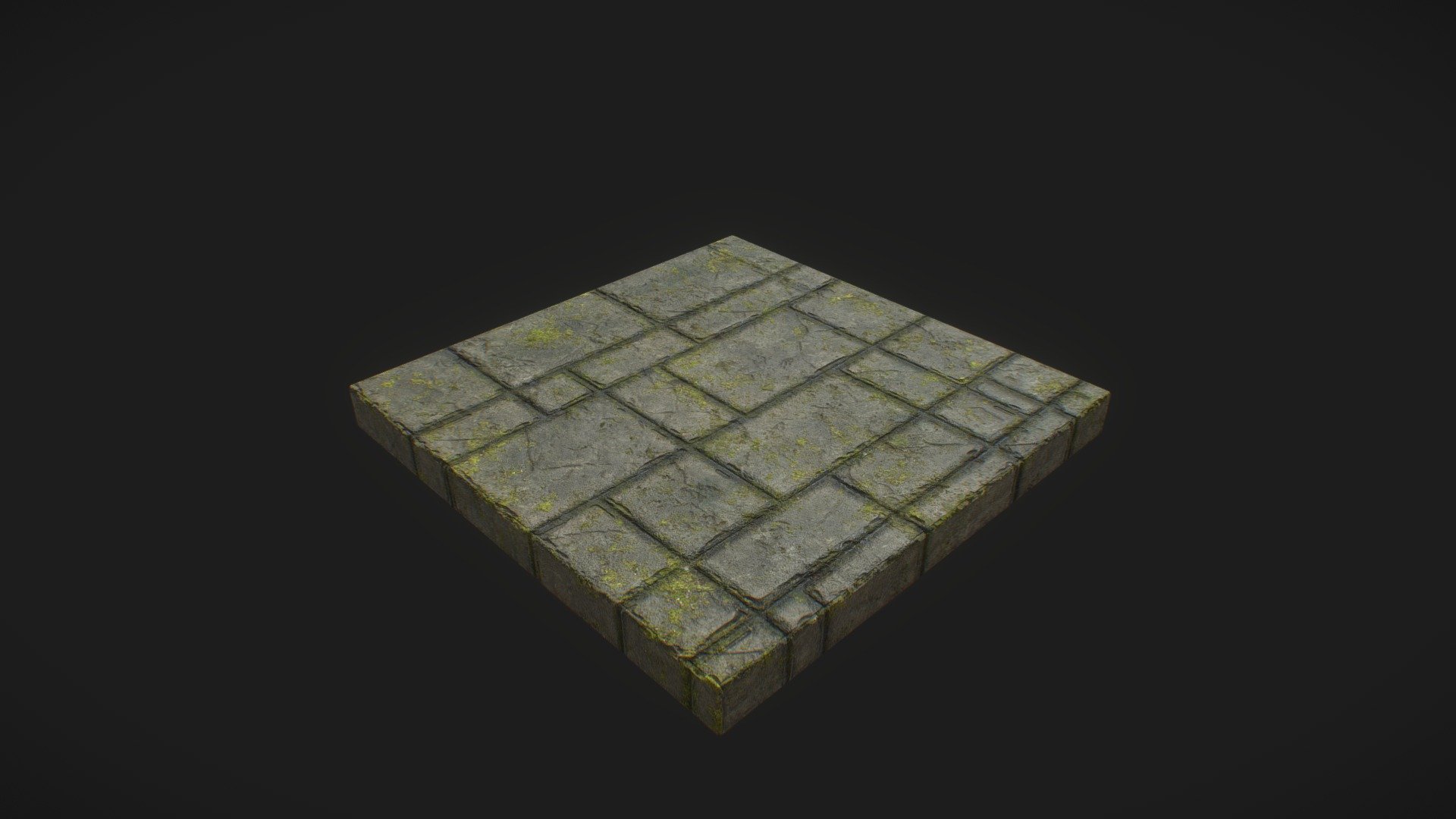 Stone Platform Game Ready Asset UE4 MICTLAN - 3D model by Micltan: The ...