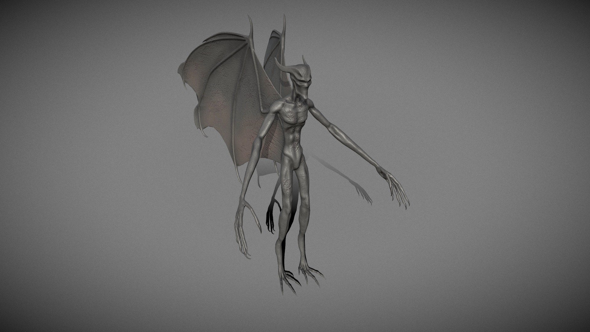 Night-Gaunt - Download Free 3D model by count_zero [2c6a6cd] - Sketchfab