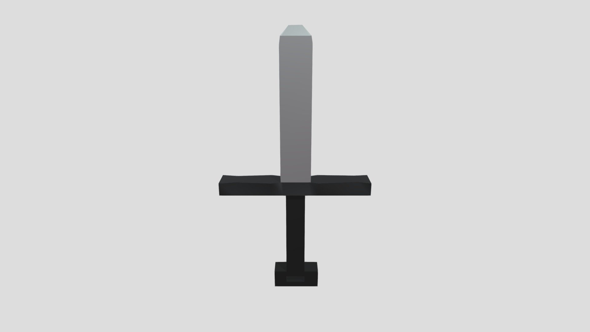 Simple Low-Poly Sword - Download Free 3D model by inair ...