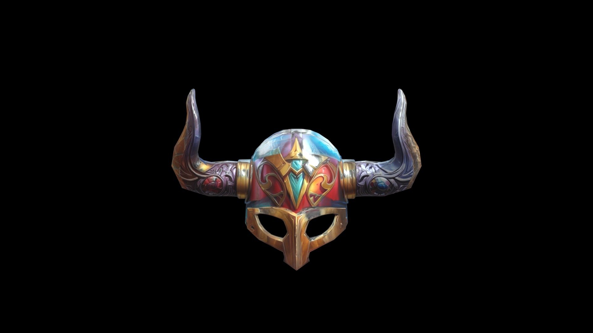 Meshy Helmet Fantasy Serpent Scale Helmet - Download Free 3D model by ...
