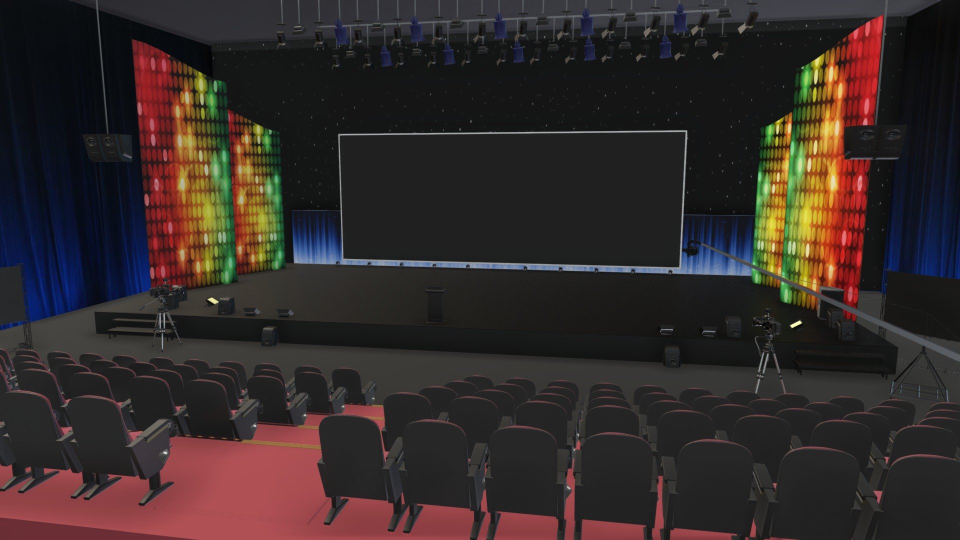 Performance Stage - 3D model by Fabbri (@flaviafabbri) [2c6c205 ...
