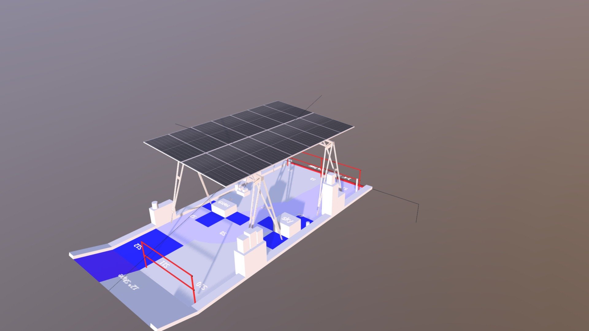457 Warren St 14 Mod 72 Cell C Anopy - 3D model by brooklynsolarworks [2c6dacd] - Sketchfab
