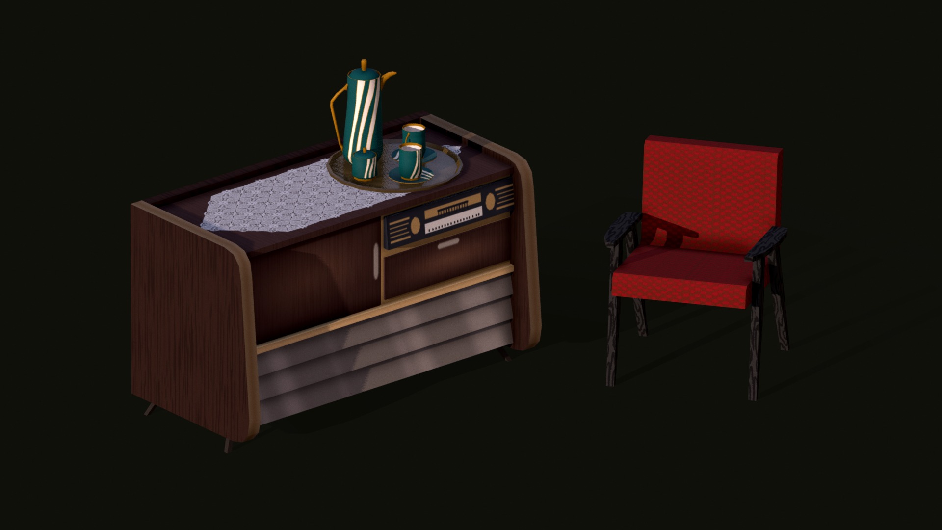 jukebox - 3D model by zozolka (@awokadokiwi) [2c6efb9] - Sketchfab