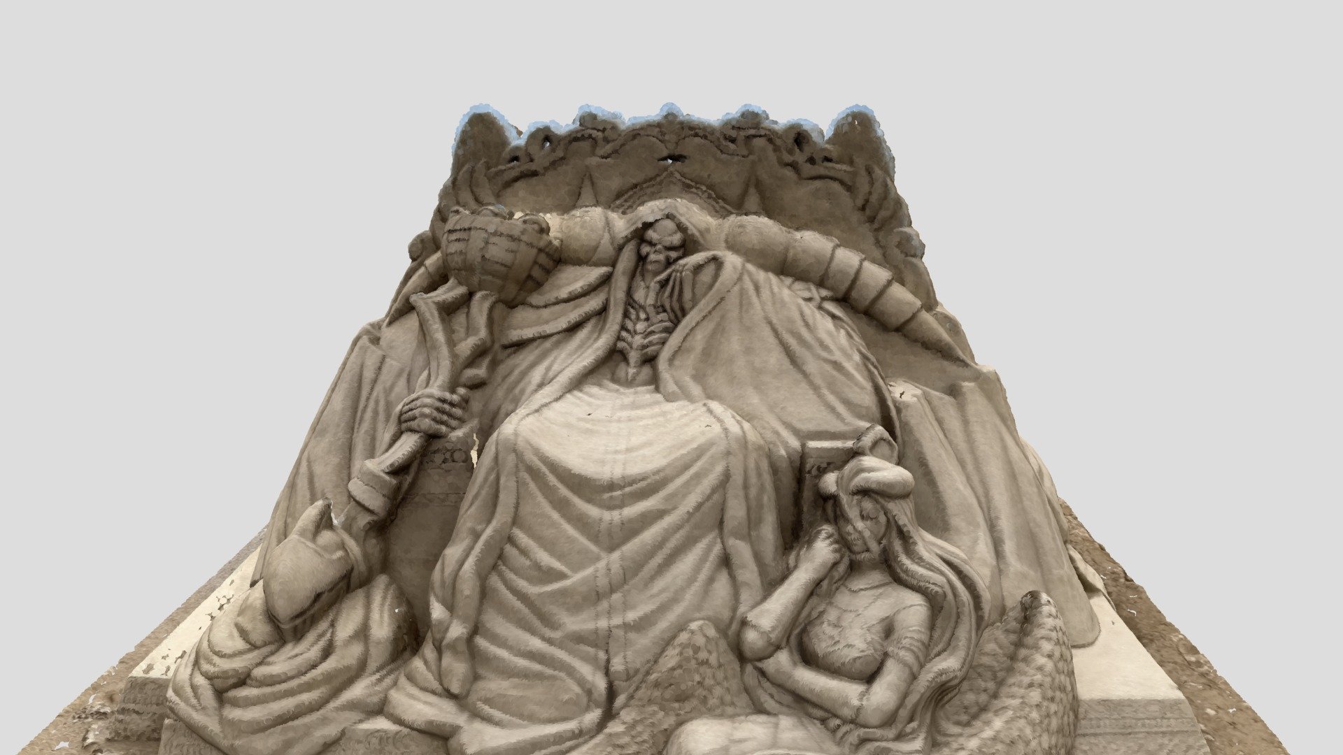 Overlord - Sand Sculpture - 3D model by Ryosuke Arakawa (@ryoarkw ...