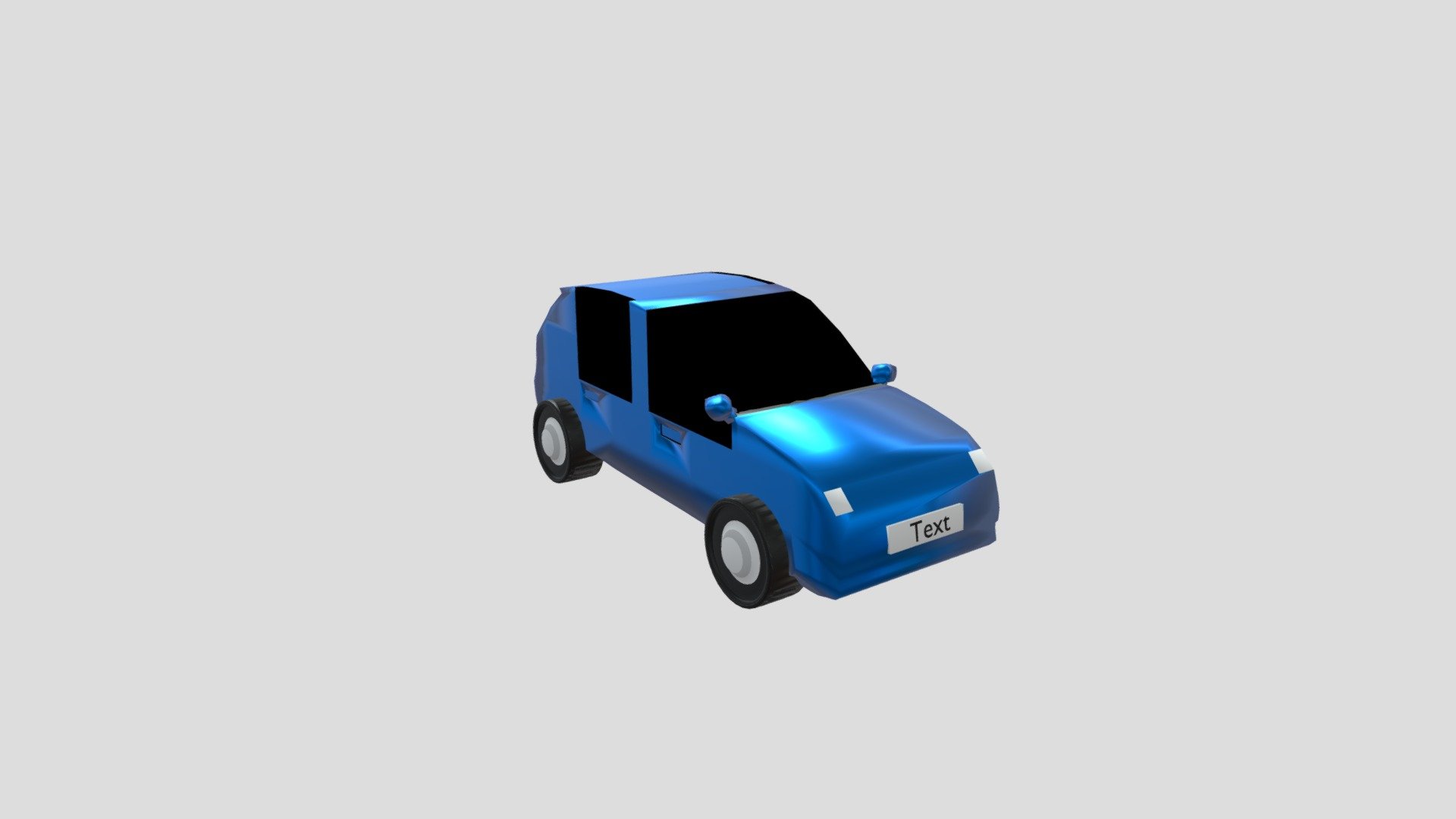Small Car Blue Car - Download Free 3D model by Abdullo ...
