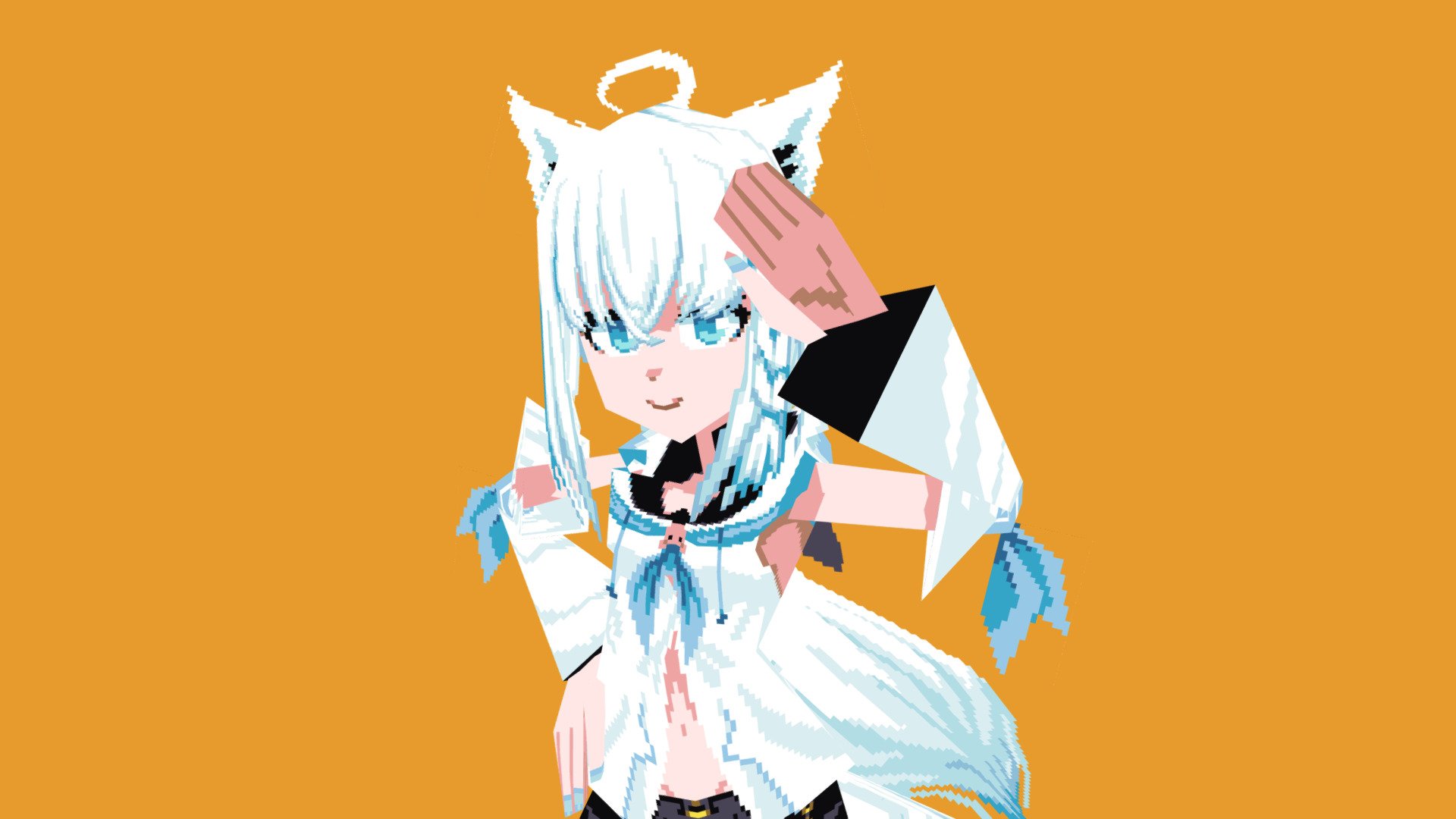 Shirakami Fubuki - Download Free 3D model by kingBobston [2c7434c ...