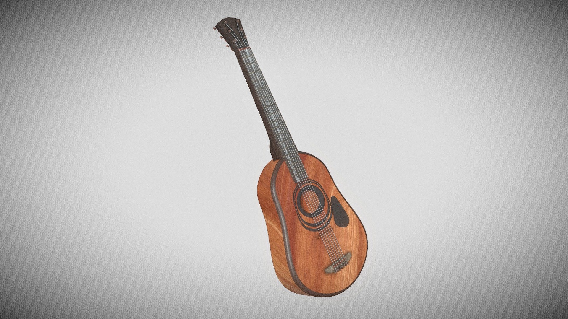 Guitar_1st Wood Texture - 3D model by VivekJain_3DArtist [2c743ec ...