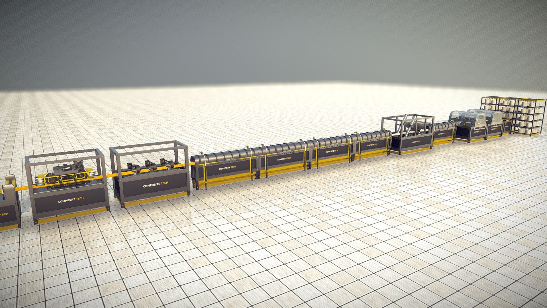 COMPOSITE TECH BENCH 1.1 - 3D model by vicvdovenko [2c75ddf] - Sketchfab
